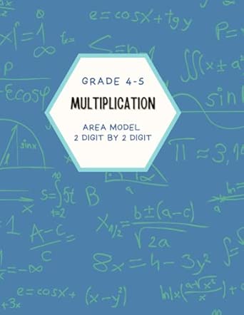 Multiplication Area Model 2 digit by 2 digit Grade 4-5: Practice math ...