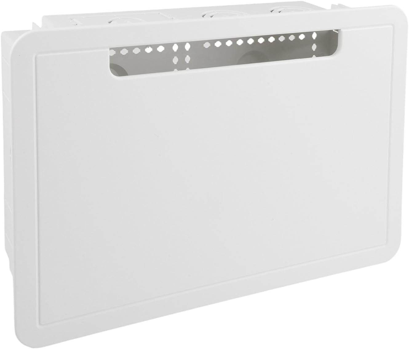 FUANA Wall Mount Cable Management Box Recessed Power Outlet System ...