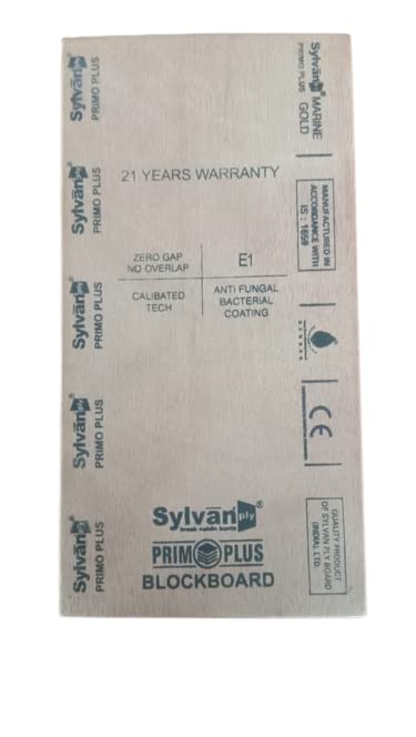 Arya Traders Sylvan Primo Plus BLOCKBOARD Wooden Plywood, Brown,1SQFT ...
