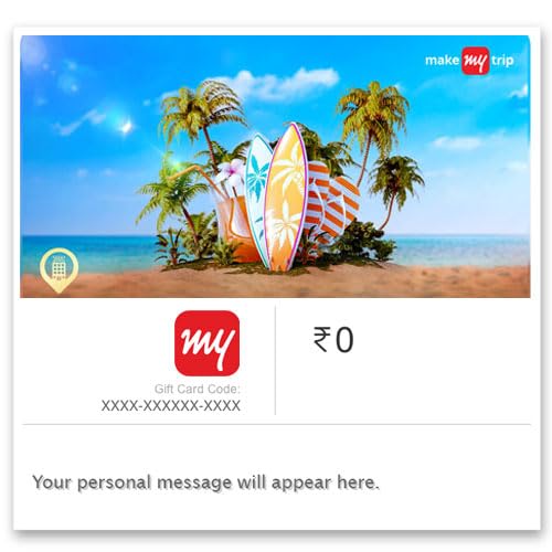 MakeMyTrip | Flat 6% off | E-Gift Card | Instant Delivery | Valid for ...