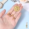 Mabor 4Pcs Gold Necklace Extender Brass Necklace Extensions Foldover ...