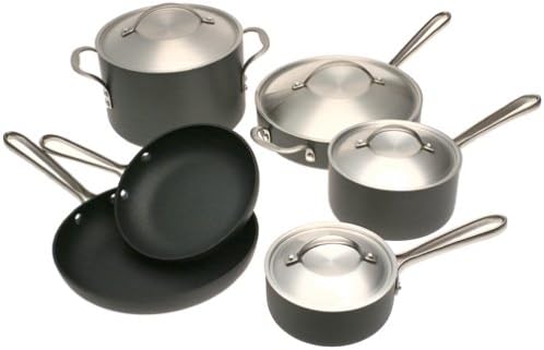 Simply Calphalon Nonstick 10-Piece Cookware Set : Amazon.co.uk: Home ...