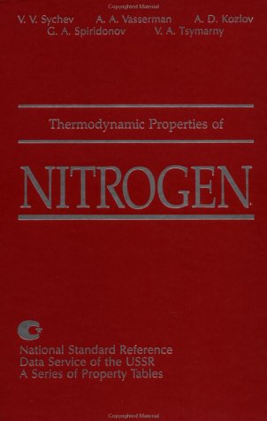 Amazon.com: Thermodynamic Properties of Nitrogen (National Standard ...