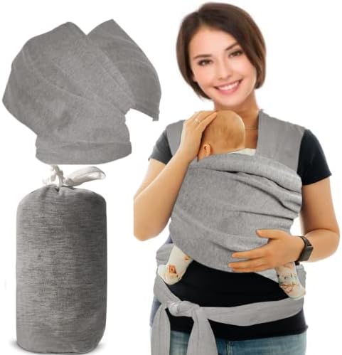 Amazon.com : Mutualproducts- Baby Wraps Carrier, Baby Carrier Newborn ...
