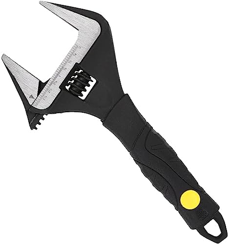 DANOAH Adjustable wrench 10-inch deep jaw and wide opening. Adjustable ...