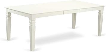 Amazon.com - East West Furniture LGT-LWH-TL Logan Kitchen Dining Table ...