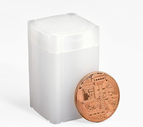 Amazon.com : LIGHTHOUSE - Square Coin Tubes - Convenient Push Top ...