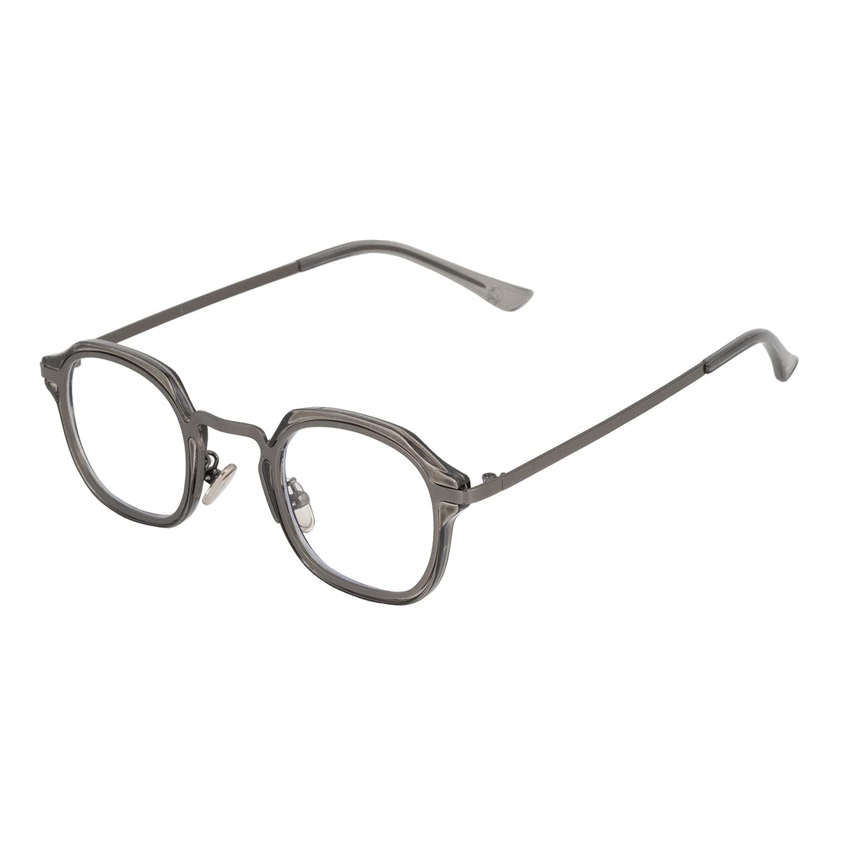 Buy The Tinted Story | Full Rim Grey Eyeglasses | Stylish and 100% UV ...