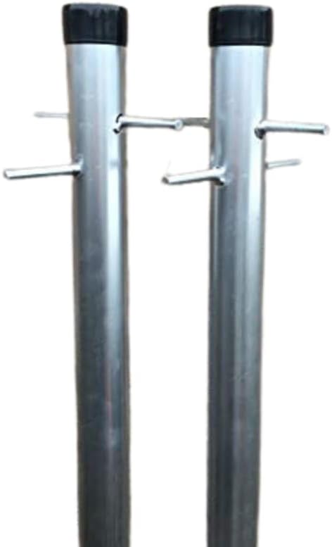 3 Meter Washing Line Post, Galvanised Pole One Piece, Heavy duty ...