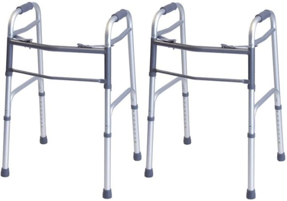 Amazon.com: Lumex Everyday Dual Release Walker, Adult, Aluminum ...