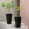Amazon.com : La Jolie Muse Tall Planters 26 Inch, Flower Pot Pack 2 ...