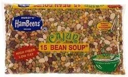Amazon.com : Hambeens Cajun 15 Bean Soup 20oz Bag (Pack of 6) by Hurst ...