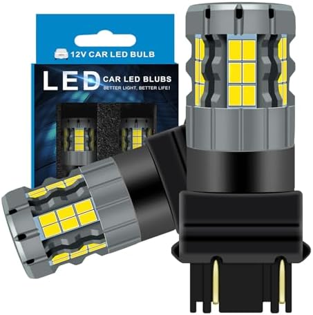 Amazon.com: Zyvirexa 3157 LED Daytime Running Light Bulbs Compatible ...