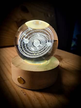 Buy 3D crystal ball (Solar System) Online at Low Prices in India ...