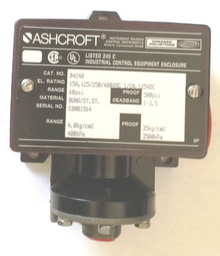 Ashcroft B424b 4kg 120 480v 4kg 1n O 1n C | Desertcart INDIA