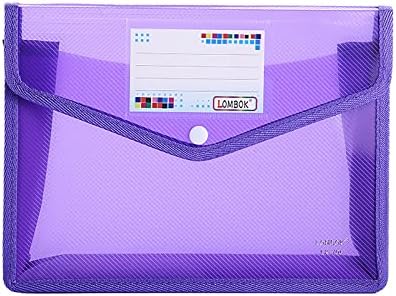 Plastic File Folders, A3-A5 Waterproof Transparent Expandable File ...