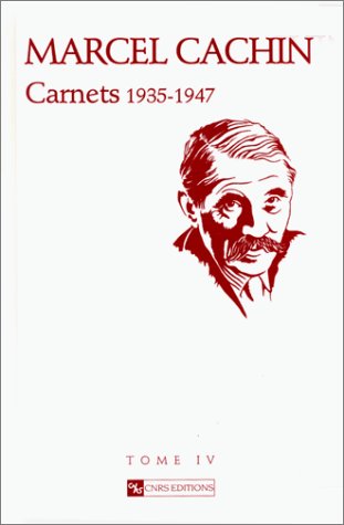 Amazon.com: Carnets de Marcel Cachin, tome 4 : 1935-1947: 9782271051240 ...