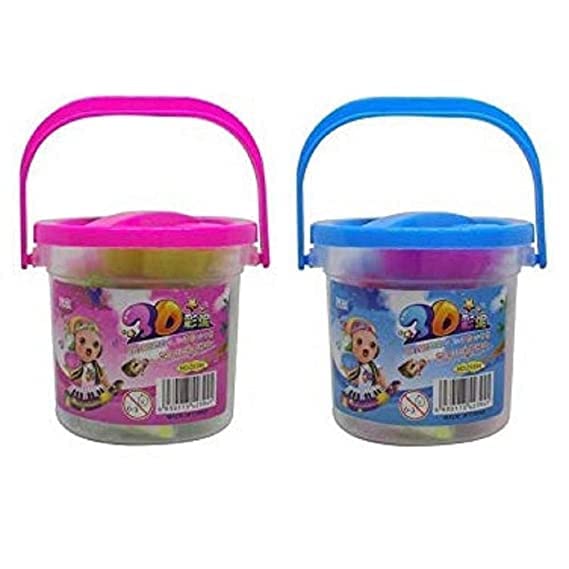 HMS - PRO Bucket Clay for Kids with Clay molding Shape Tools Set for ...