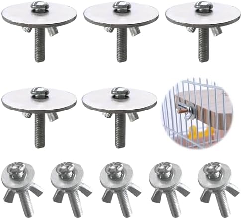 Amazon.co.jp: PAVIKE Birdcage Screws, Birdcage Perch Screws, Bird Cage ...