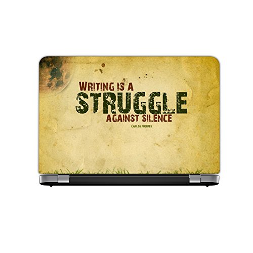 Elamax India Struggle Laptop skin for 15.6 inches Laptop, Compatible ...