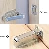 Automatic Spring Catch for Press to Open Cupboard Doors and Loft Attic ...