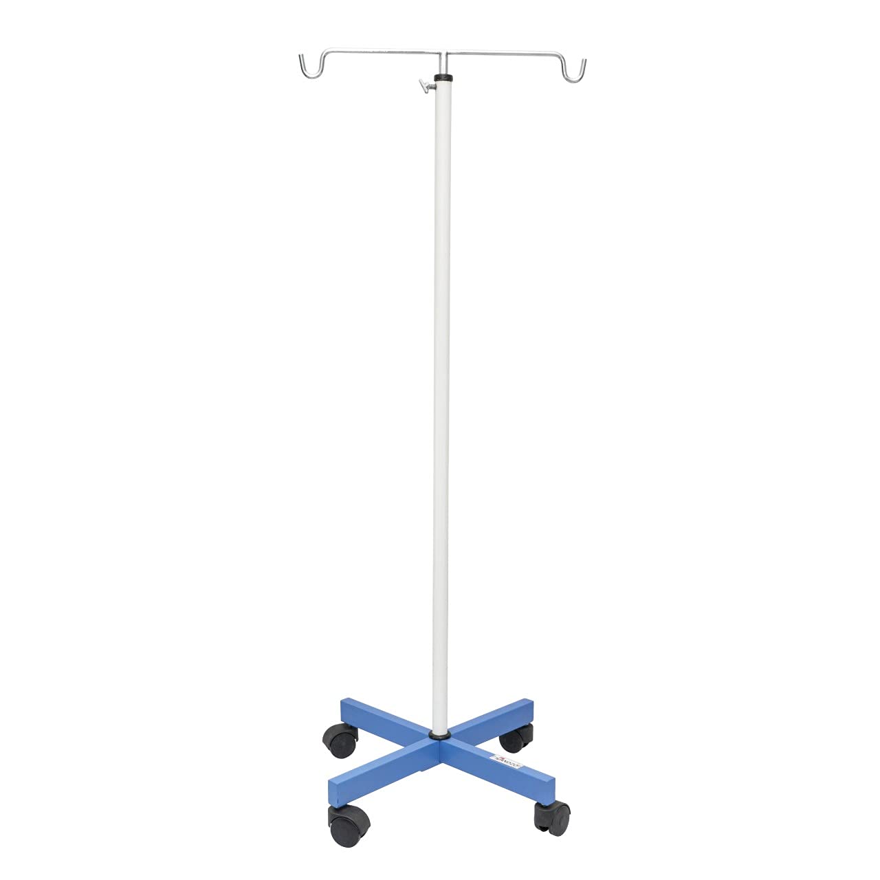 Standzo Fully Folding Saline Iv Stand Four Wheels For Hospital ...
