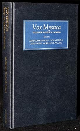 Amazon | Vox Mystica: Essays on Medieval Mysticism in Honour of Valerie ...