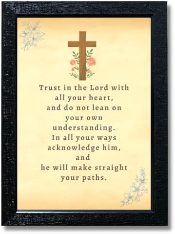 Bible Quotes Frame for Home Bible Verses Home Decor for Prayer Room ...