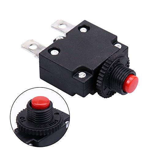 Snapklik.com : 10 Amps Thermal Circuit Breakers, 125/250V AC 32V DC ...