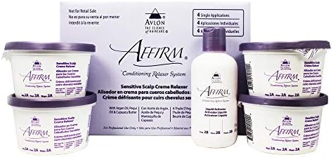 Amazon.com : Affirm Relaxer Kit 4 Applications : Hair Relaxer ...