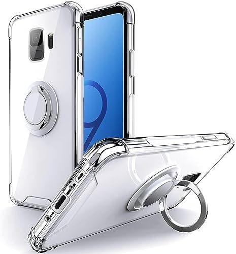 Amazon.com: Silverback for Galaxy A54 5G Phone Case Clear with Ring ...