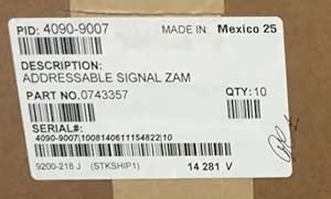 Amazon.com: Simplex 4090-9007 -4008 ADDRESSABLE Signal ZAM : Everything ...