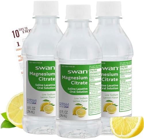 Amazon.com: Bleam Health Set - Swan Magnesium Citrate Oral Solution10 ...