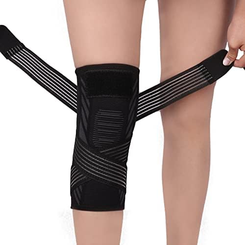 Amazon.com: Miracle Knee Relief Gel-Infused Compression Wrap for 360 ...