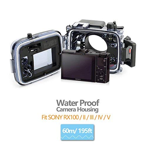 Buy Seafrogs Waterproof Case for Sony RX100 I II III IV V, Underwater ...
