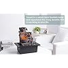 Amazon.com: MAOCHI Indoor Fountain 3-Bowl Rockery Soothing Sound ...