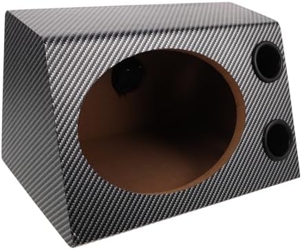 CONGARTENO Trapezoidal Wooden Vehicle Speaker Enclosure Box PVC Veneer ...