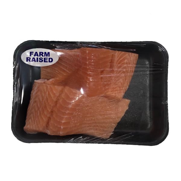 Amazon.com: Weis, Salmon Portions Fresh, Farm Raised, 1 Count : Grocery ...