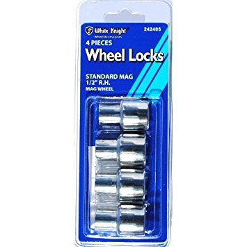 White Knight 1/2" Standard Mag Wheel Lock (242405) : Amazon.in: Car ...