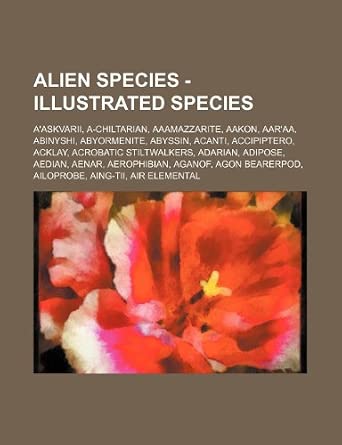 Alien Species - Illustrated Species: A'Askvarii, A-Chiltarian ...