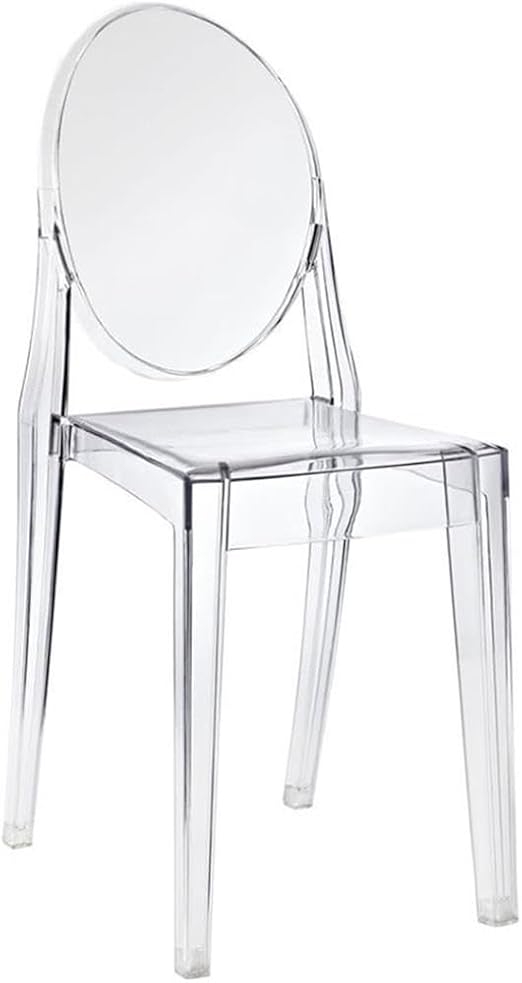 Amazon.com - Hawthorne Collections Modern Acrylic Design Dining Chair ...