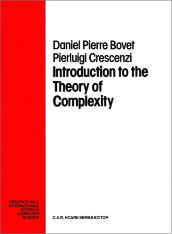 Amazon.com: Introduction to the Theory of Complexity (Prentice Hall ...