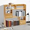 Amazon.com: PaNeTnya 31.5 x 6.7 x 31.5inch Expandable Desktop Bookshelf ...