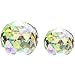 Amazon.com: 2 Pack Clear Crystal Ball Prism Window Rainbow Maker Window ...