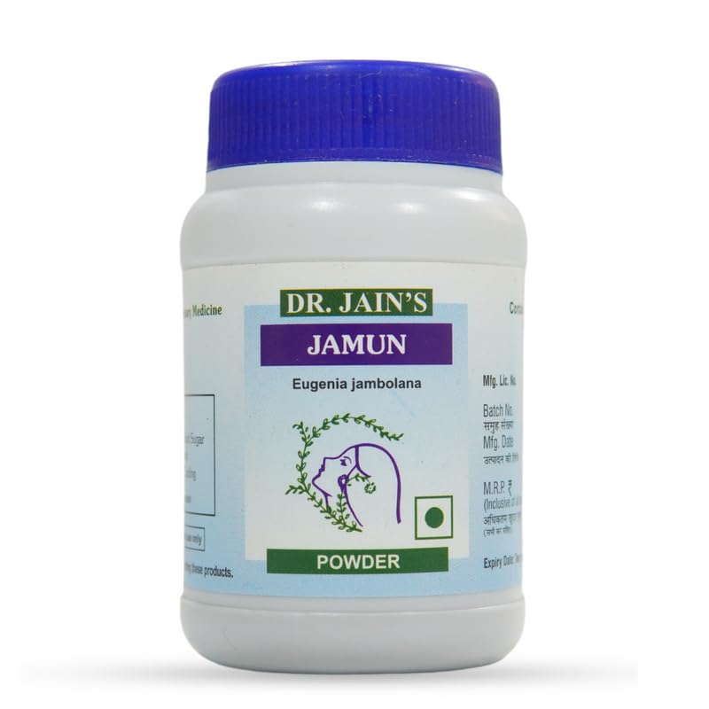 Buy DR. JAIN'S Jamun Powder, Natural Remedy To Reduces insulin ...