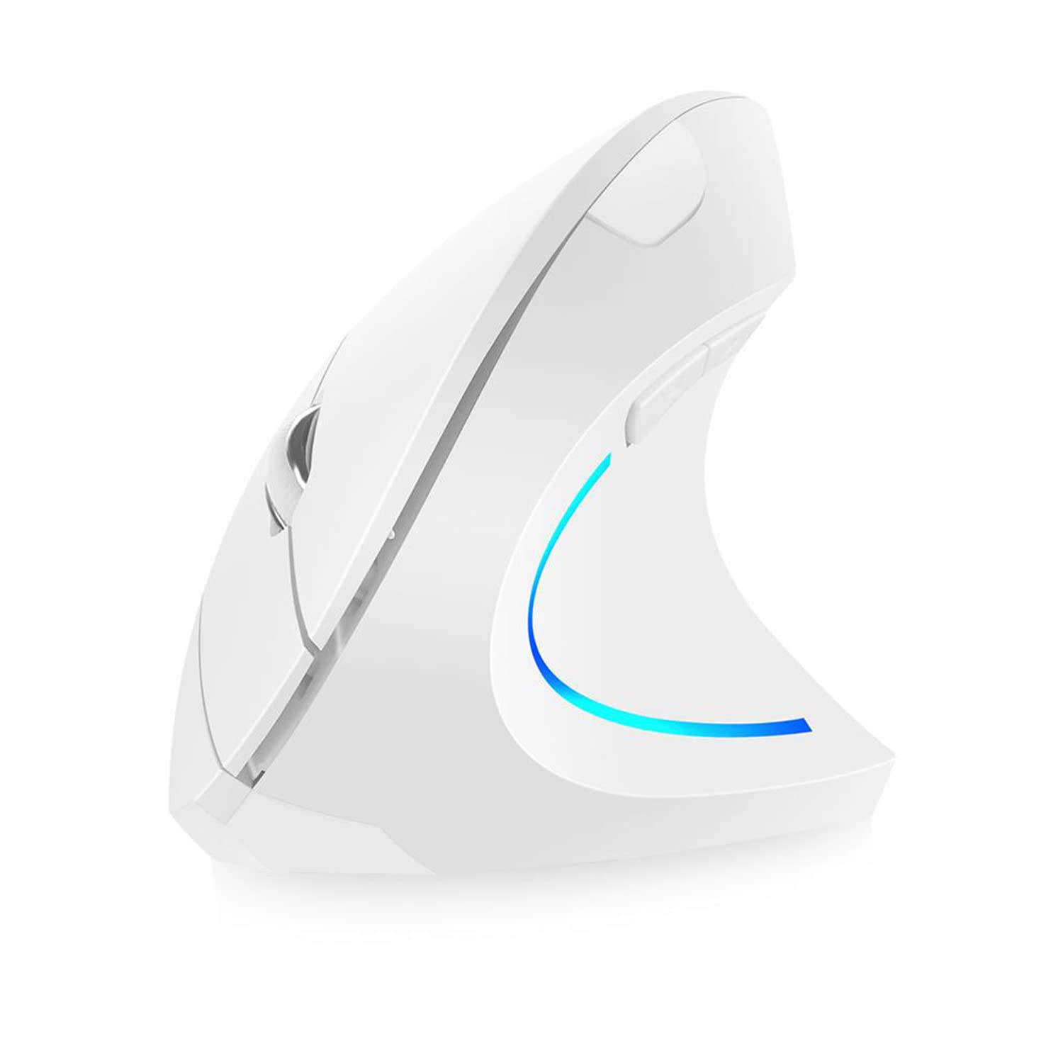 TriLine Wireless Ergonomic Vertical Mouse, 2.4G USB Cordless Right Hand ...