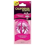 ・ブランド:CALIFORNIA SCENTS・製造元:California Scents・製造元/メーカー部品番号:CPA007-4・吊り下げ式芳香剤 1パックに4枚入っています