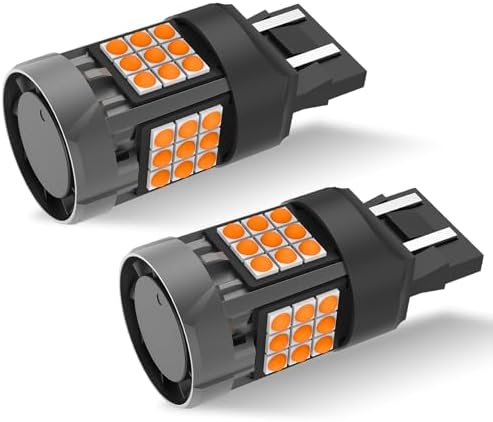 Amazon.com: FAXCARS 7443 7444NA LED Bulbs Amber for 2014-2024 2025 ...