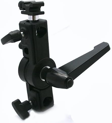 Amazon.com : ePhoto Adjustable Deluxe Flash Mounting Bracket Flash ...
