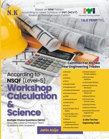 Workshop Calculation & Science ( I & II Year) Common for All Two Year ...